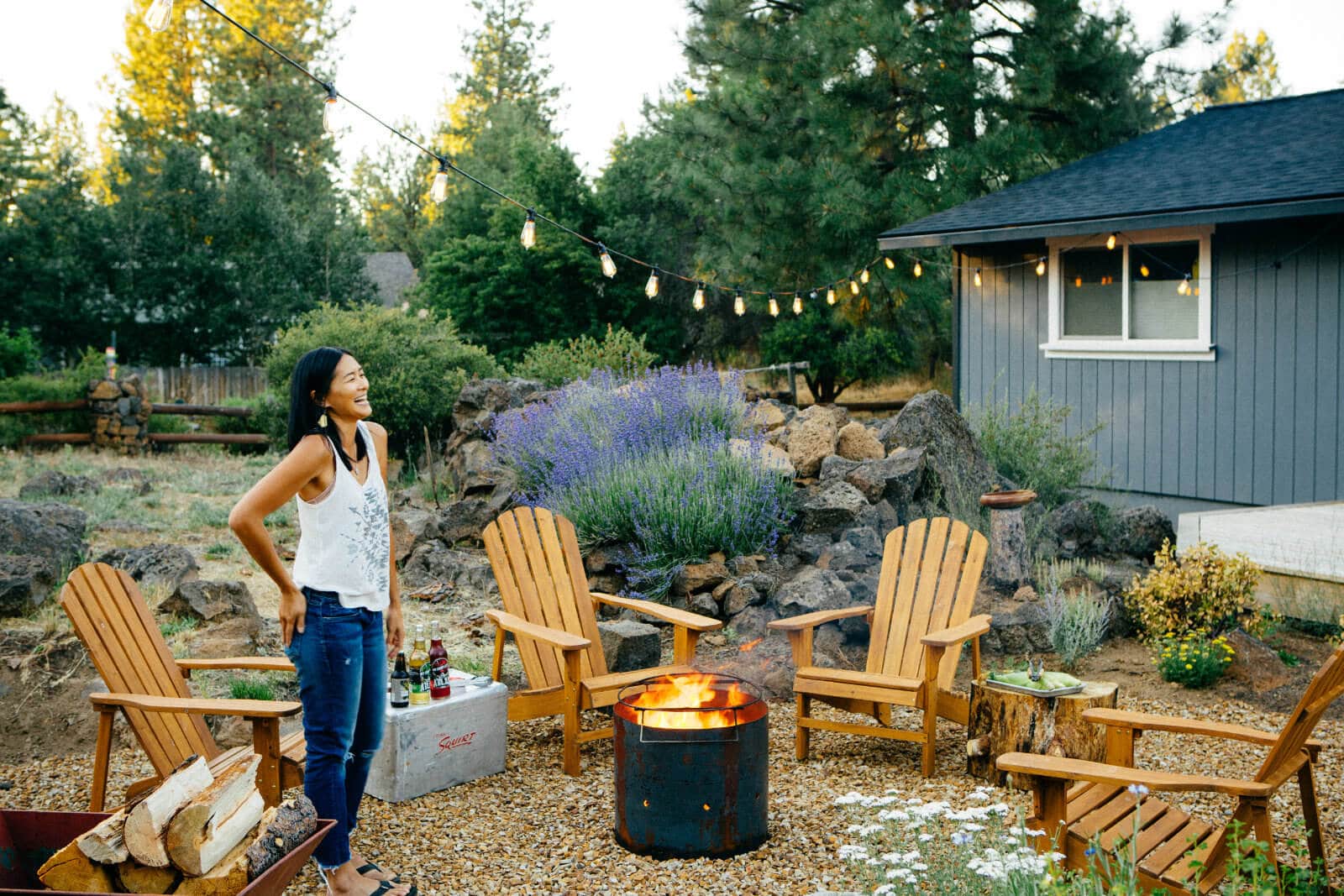 Behind the Scenes of The Backyard Fire Cookbook | Garden Betty